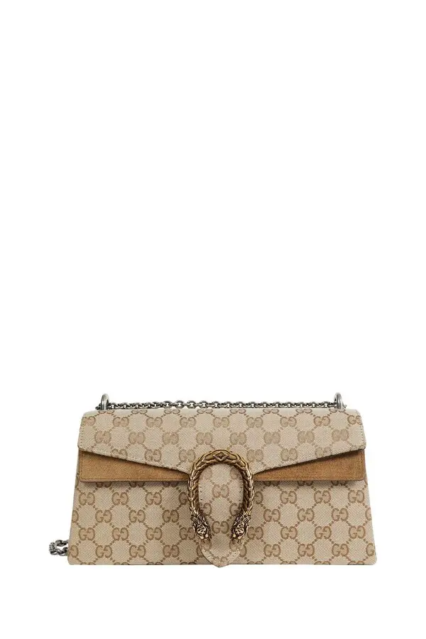 Gucci Dionysus Medium Shoulder Bag - Beige