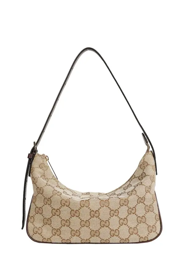 Gucci Lady Lunetta Small Shoulder Bag - Beige