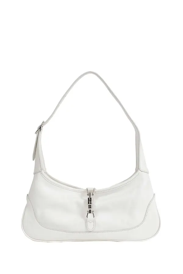 Gucci Jackie Slim Medium Shoulder Bag - White