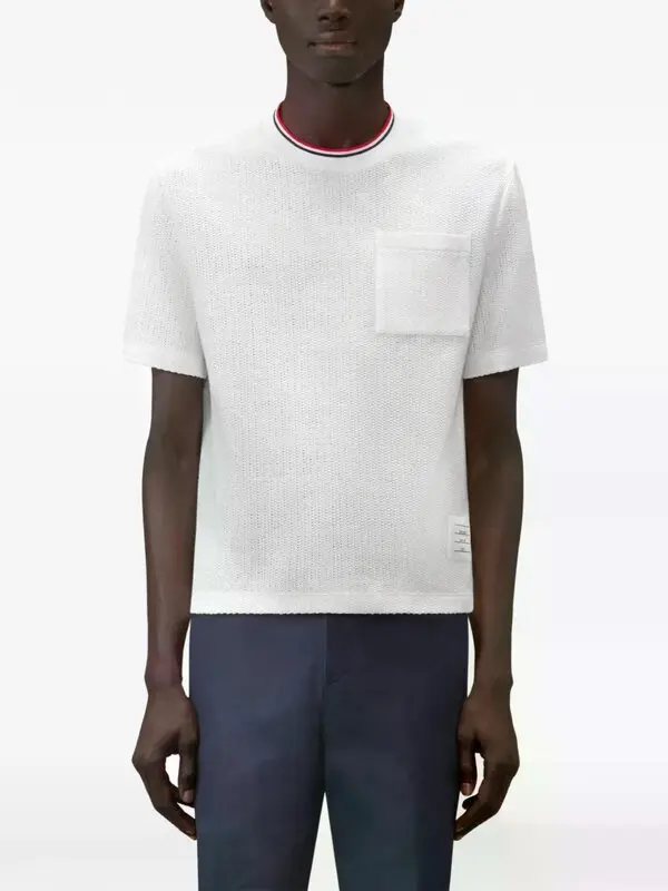 Thom Browne Chest-pocket T-shirt