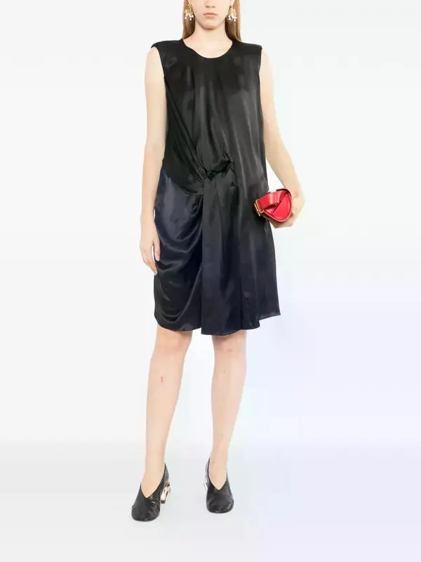 JNBY Twisted Matte-silk Dress