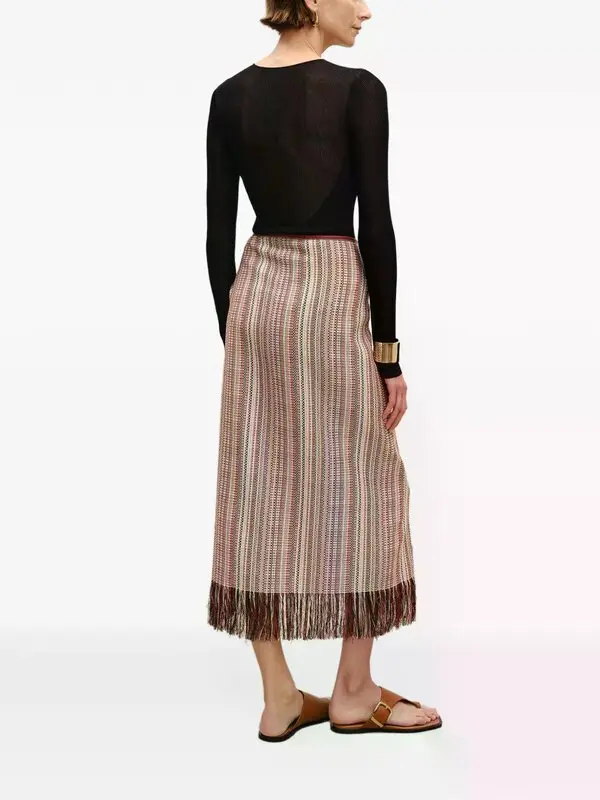 LESS Woven Wrap Skirt