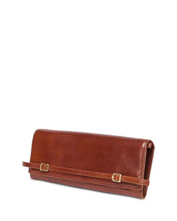 Simkhai River Leather Shoulder Bag - Saddle