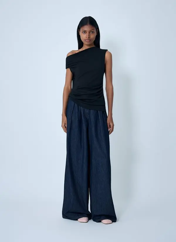 Dries Van Noten Henray Off-the-shoulder Top - Black
