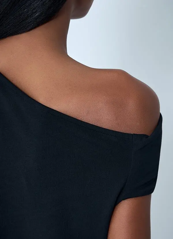 Dries Van Noten Henray Off-the-shoulder Top - Black