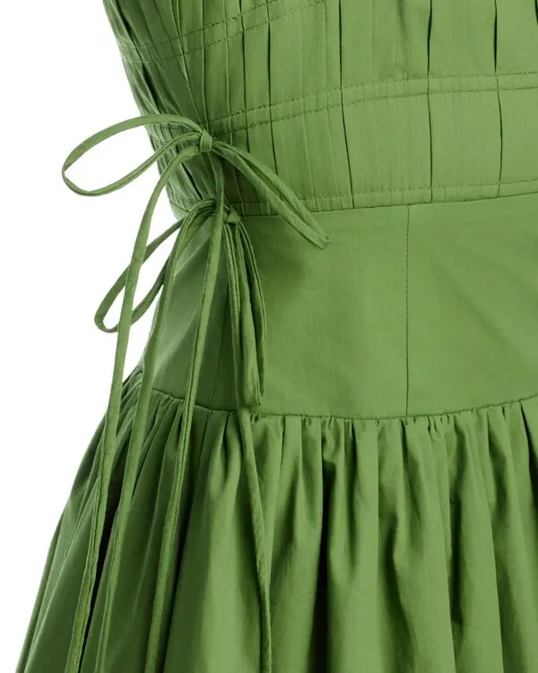 Moon River Pleated Midi Dress
