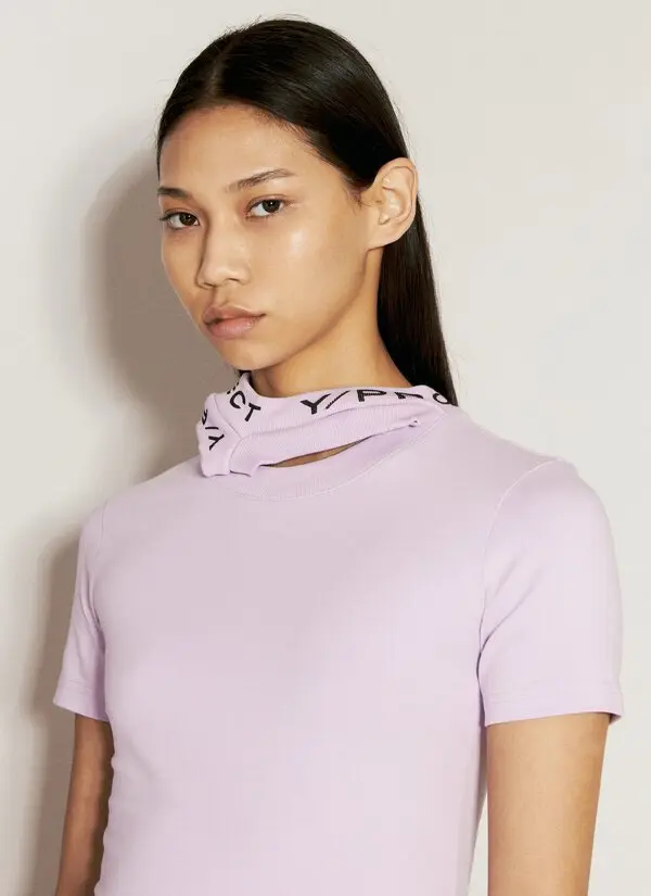 Y/project Triple Collar Fitted T-shirt