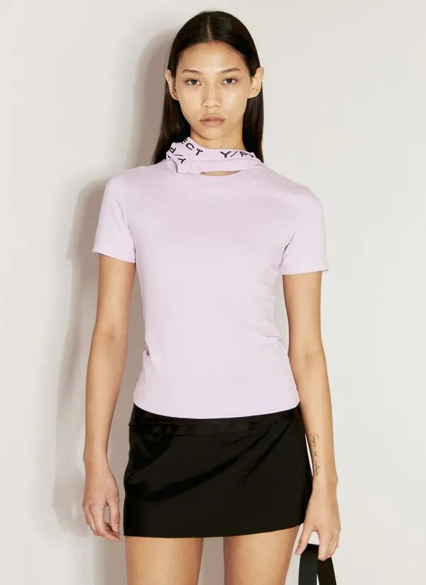 Y/project Triple Collar Fitted T-shirt - Multicolor