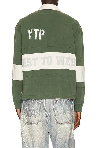 VANDYTHEPINK Washed Long Sleeve Rugby