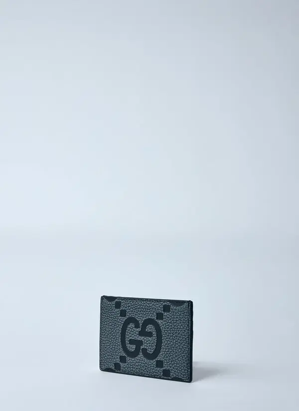 Gucci Leather Maxi Gg Cardholder