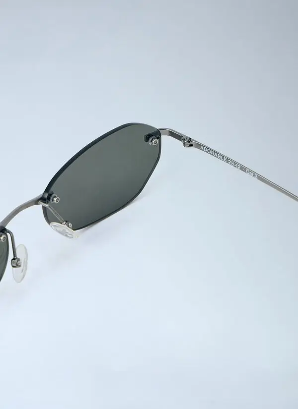 Our Legacy Oval Rimless Sunglasses