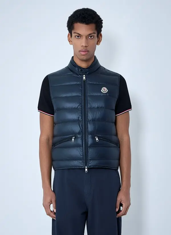 Moncler Gui Gilet - Blue