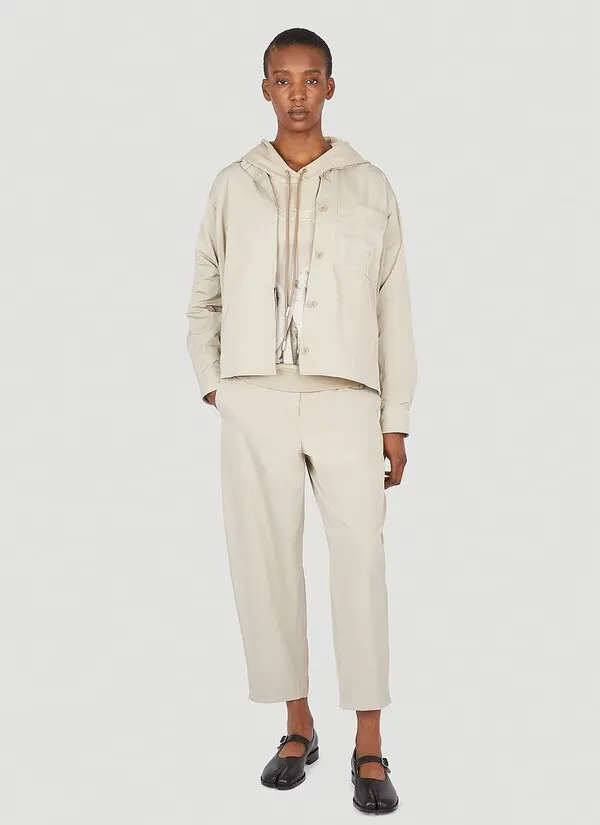 Max Mara Felix Lightweight Shirting Jacket - Cream