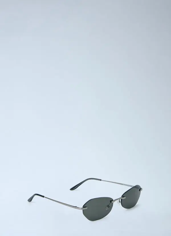 Our Legacy Adorable Oval Rimless Sunglasses