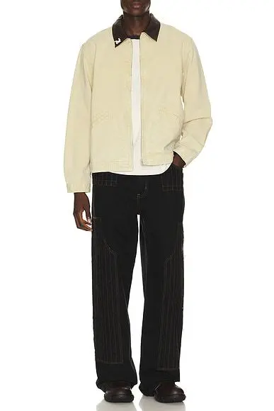 PAS UNE MARQUE Distressed Patch Carpenter Pants