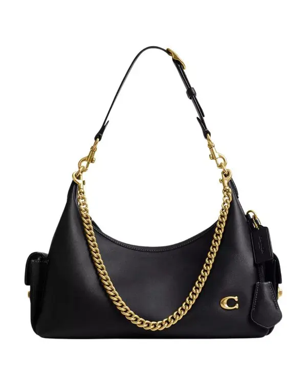 COACH Pocket Juliet Bag 30 - Brass/black