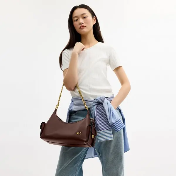 COACH Pocket Juliet Bag 30 - Brass/maple