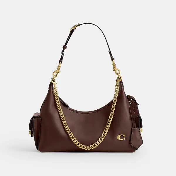 COACH Pocket Juliet Bag 30 - Brass/maple
