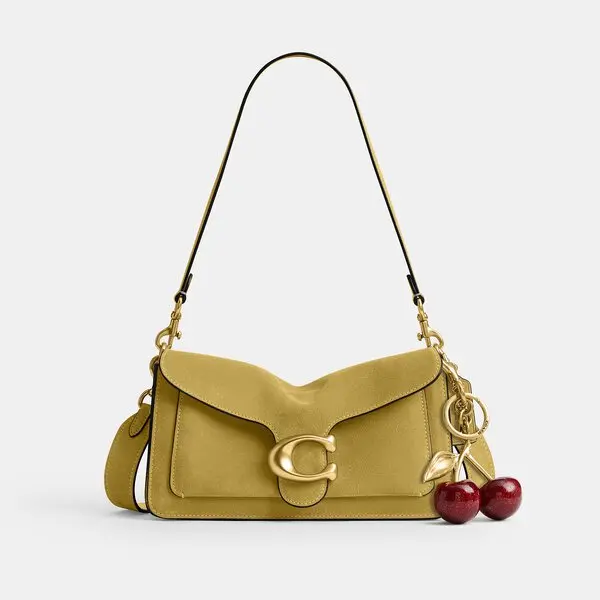 Coach Tabby Shoulder Bag 26 - Brass/Light Citron | Editorialist