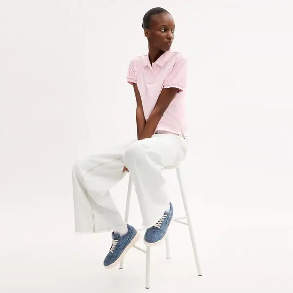 COACH Soho Sneaker In Signature Denim - Denim Blue
