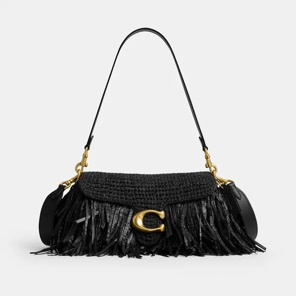 COACH Tabby Shoulder Bag 26 - Brass/black