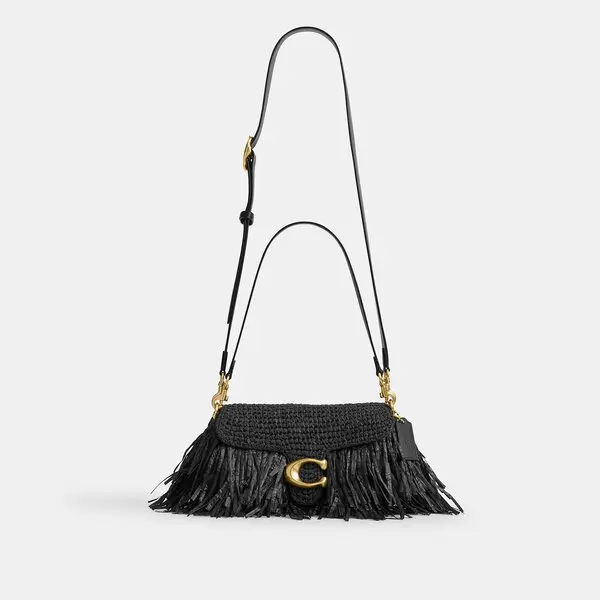 COACH Tabby Shoulder Bag 26 - Brass/black