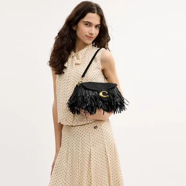 COACH Tabby Shoulder Bag 26 - Brass/black