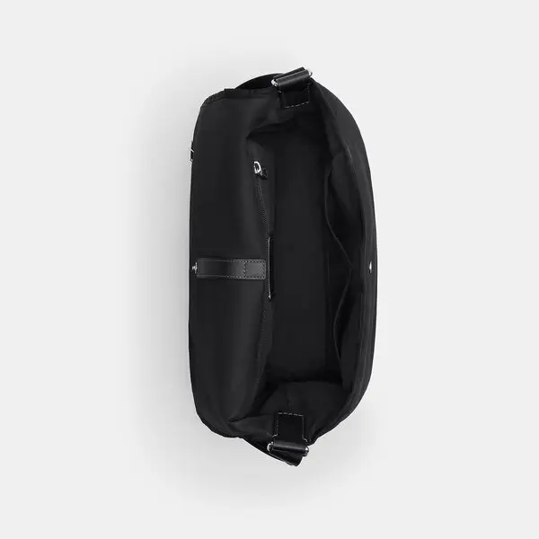 COACH Lane Messenger In Signature Nylon - Black