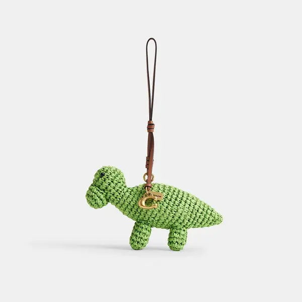 COACH Dino Bag Charm - Brass/multi