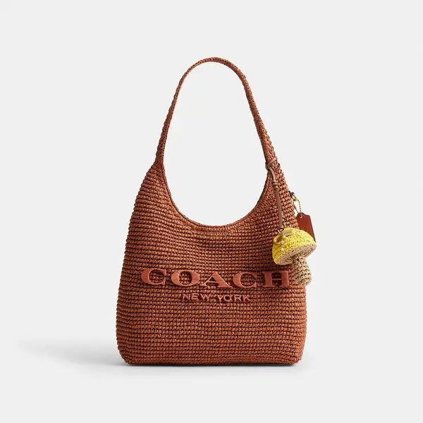 COACH Mushroom Bag Charm