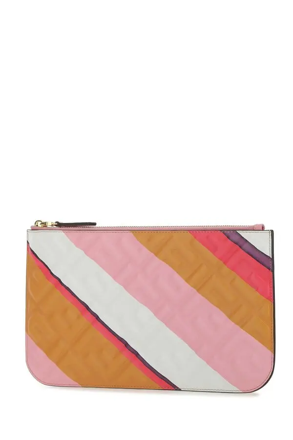 Fendi Leather Clutch