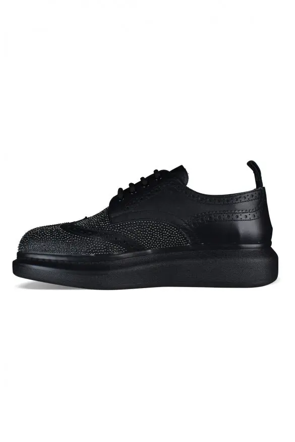 Alexander McQueen Derby Hybrid With Decorative Studs
