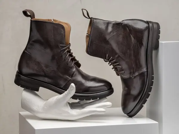 Lukure Ankle Boots - Dark Brown