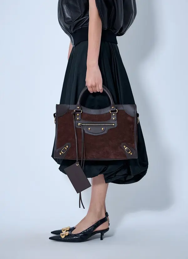 Balenciaga Le City Bag Medium - Brown