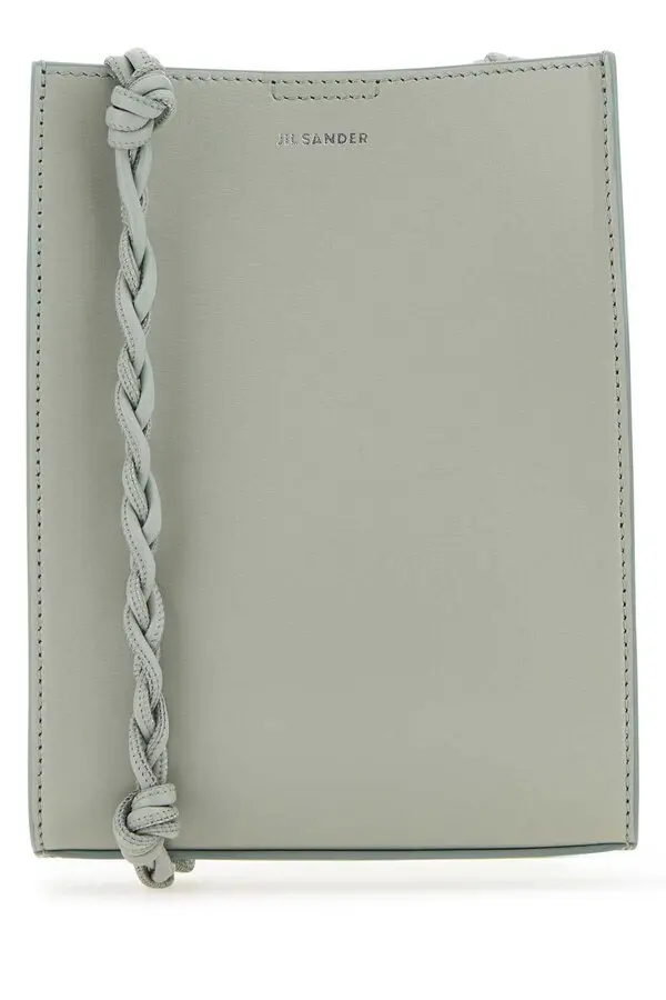 JIL SANDER Leather Shoulder Bag - Green