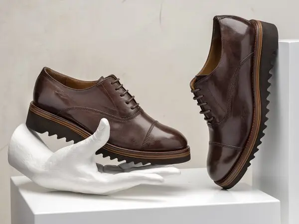 Lukure Clara Lace-up Shoes - Dark Brown
