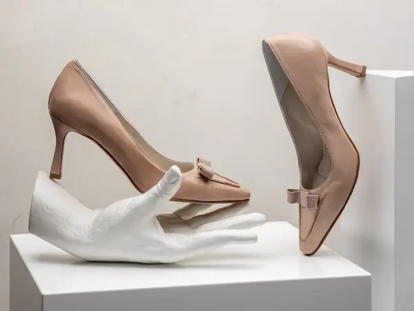 Lukure Lucrezia High Heel Pumps - Beige