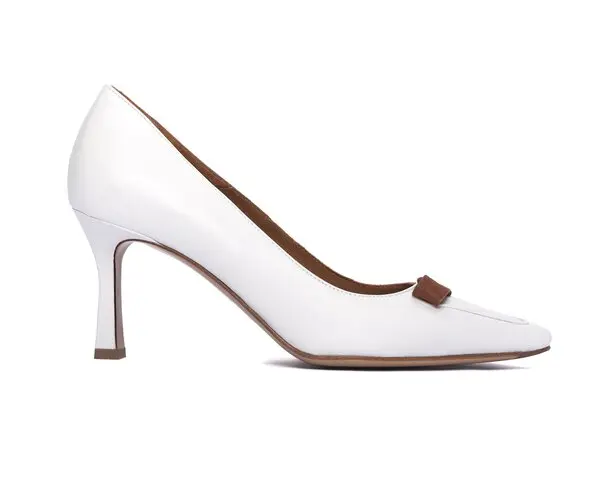 Lukure Lucrezia High Heel Pumps - White