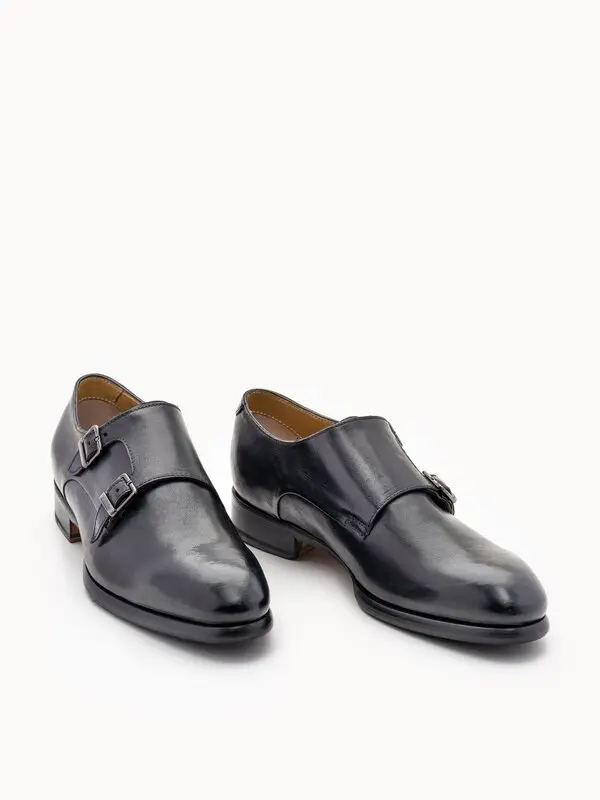 Lukure Rutherford Monk Strap Shoes