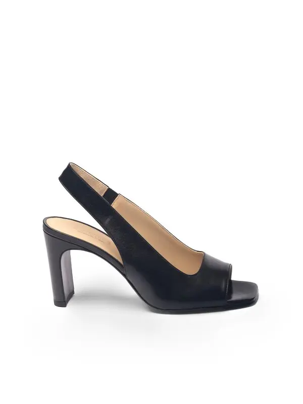 Lukure Margot Slingback Sandals - Black