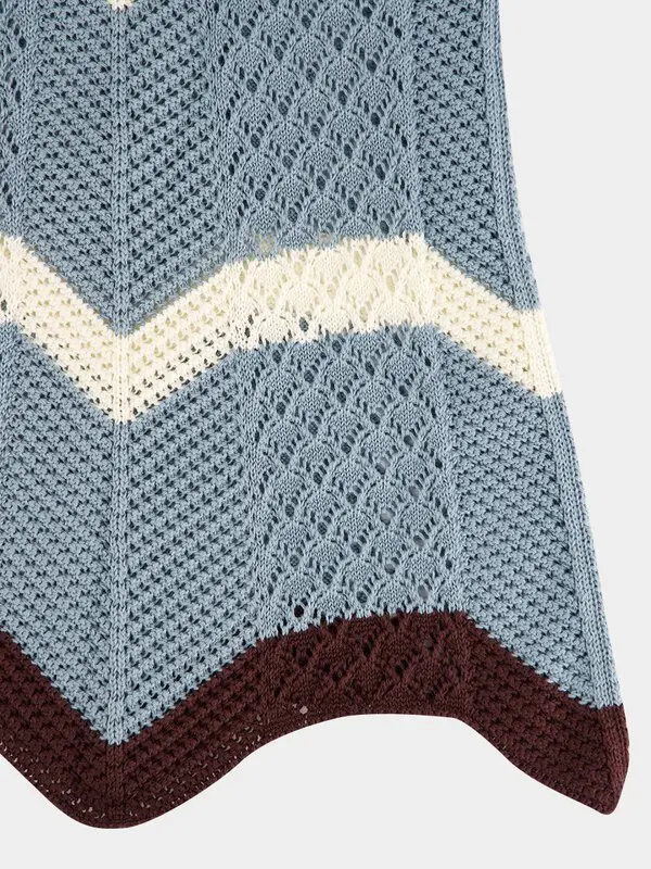 La DoubleJ Chevron Knit Color Block Top