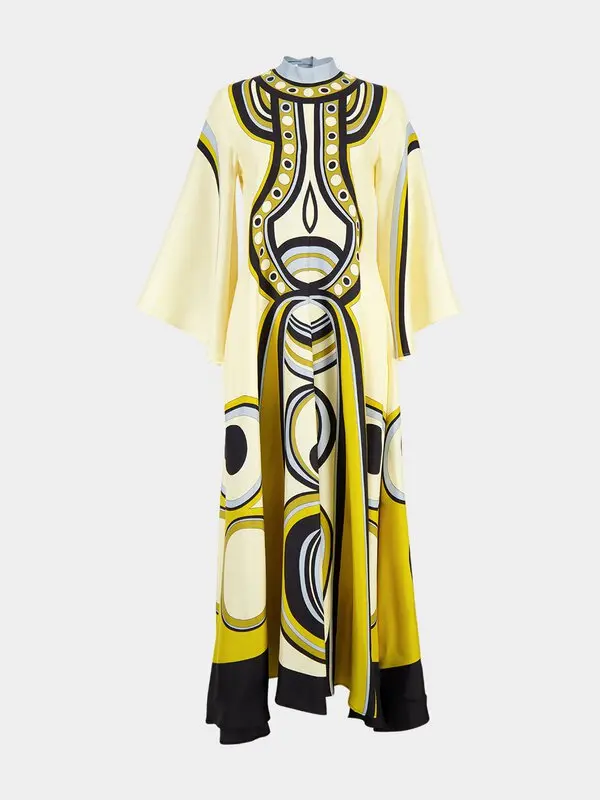 La DoubleJ Sanctuary Placée Silk Twill Maxi Dress