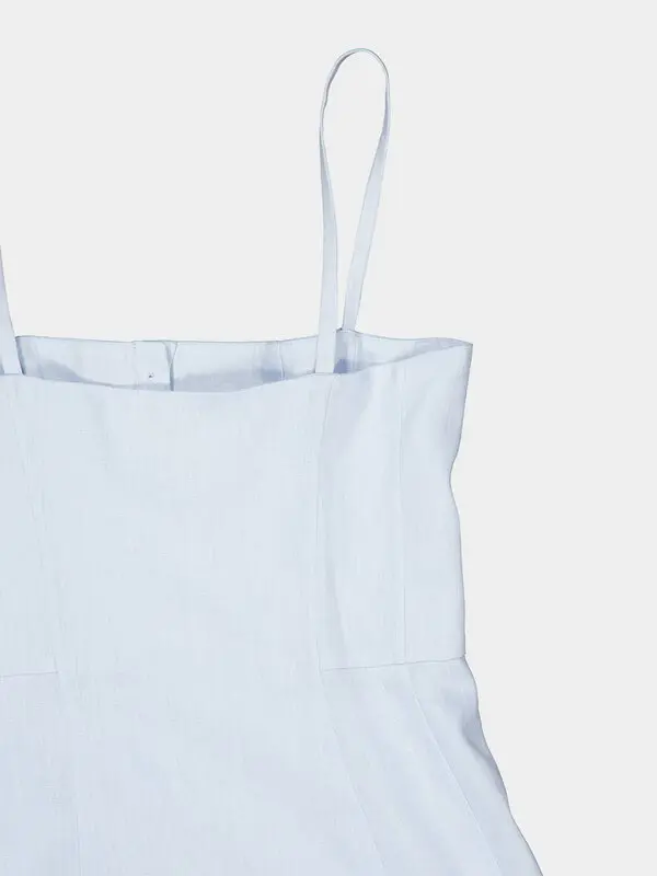 Gabriela Hearst Magritte Midi Dress - Blue