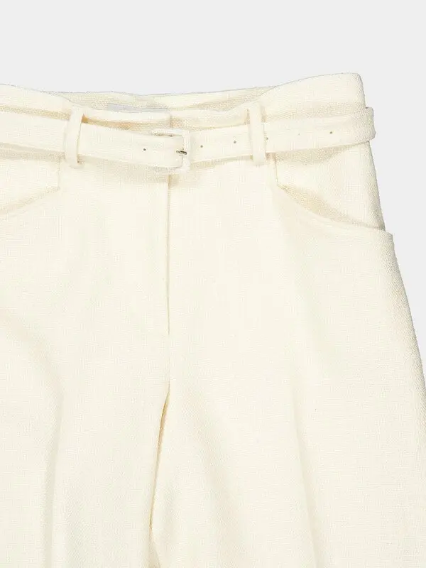 Gabriela Hearst Norman Trousers - White