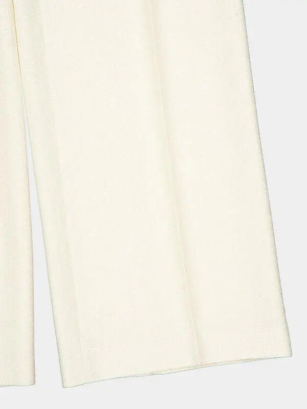Gabriela Hearst Norman Trousers - White