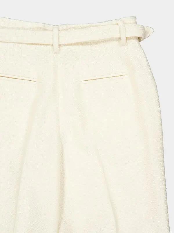 Gabriela Hearst Norman Trousers - White