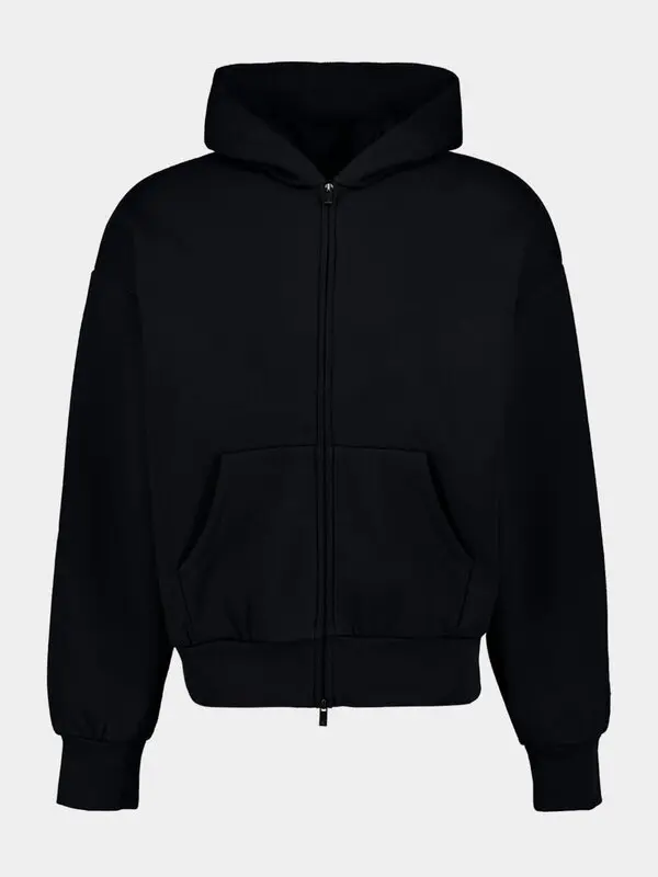 Fear Of God Jet Zip-up Hooded Sweatshirt - Black