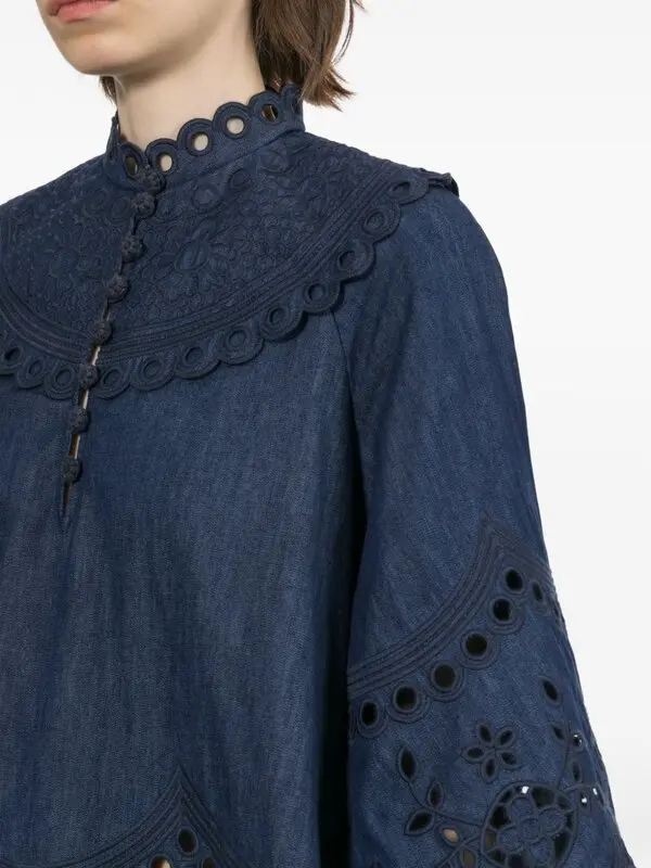 Zimmermann Mahon Denim Top