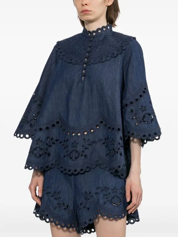 Zimmermann Mahon Denim Top
