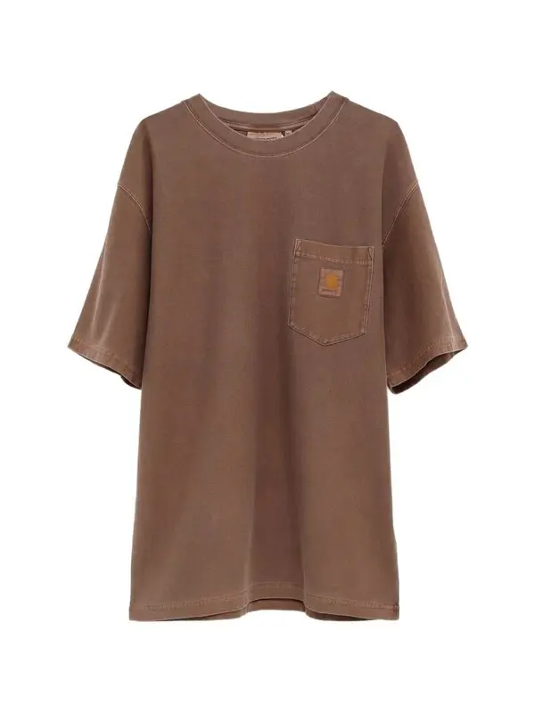 Carhartt Work In Progress Cotton T-shirt - Brown